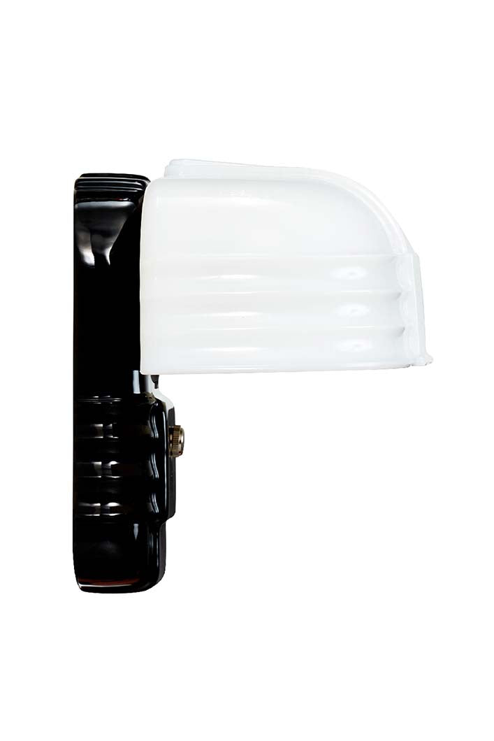 White Streamline Two-Light Slip Shade – DECAL